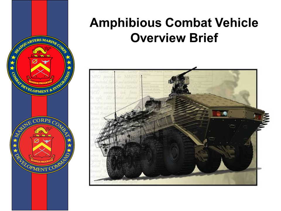 Combat Development & Integration > Resources > Amphibious Combat ...